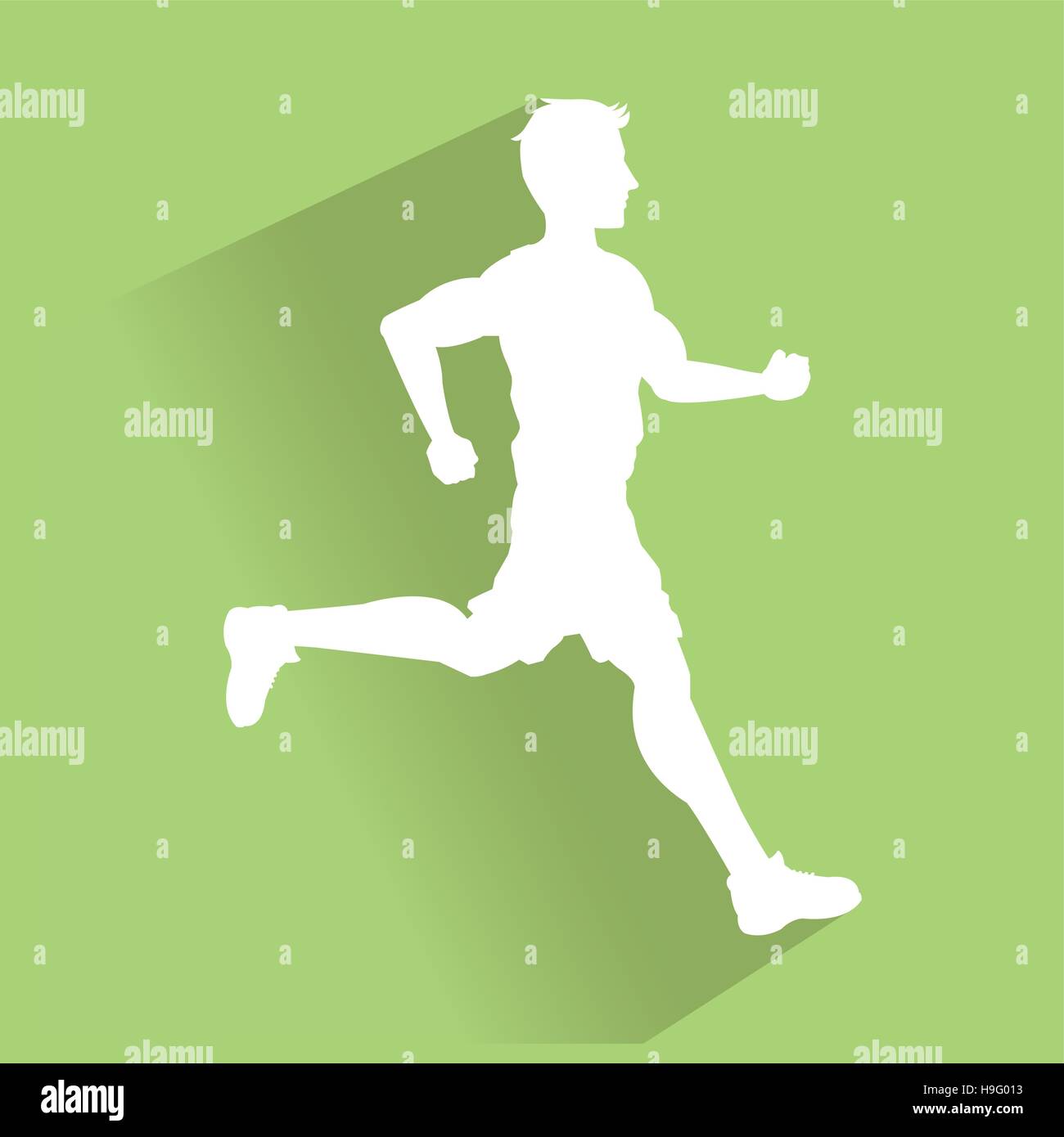 Man running of Healthy lifestyle design Stock Vector Image & Art - Alamy