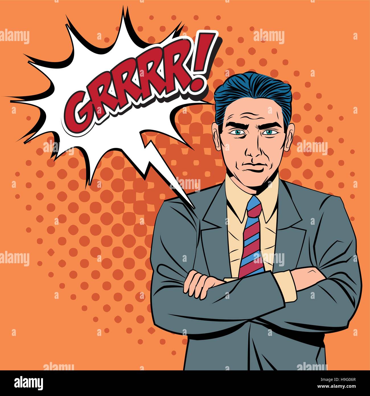 Man bubble and pop art style design Stock Vector Image & Art - Alamy