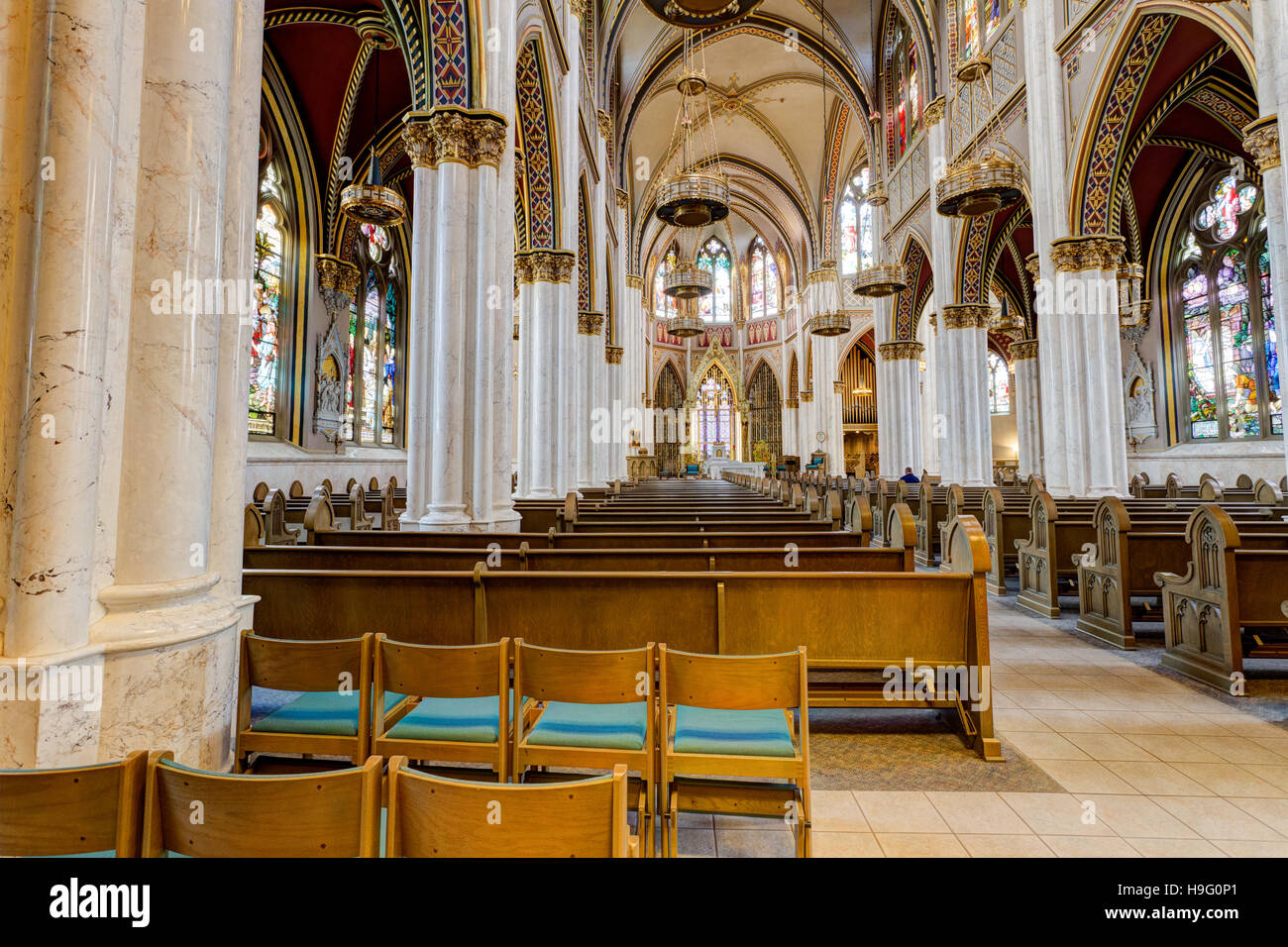 Saint Helena Cathedral located in Helena Montana Stock Photo - Alamy