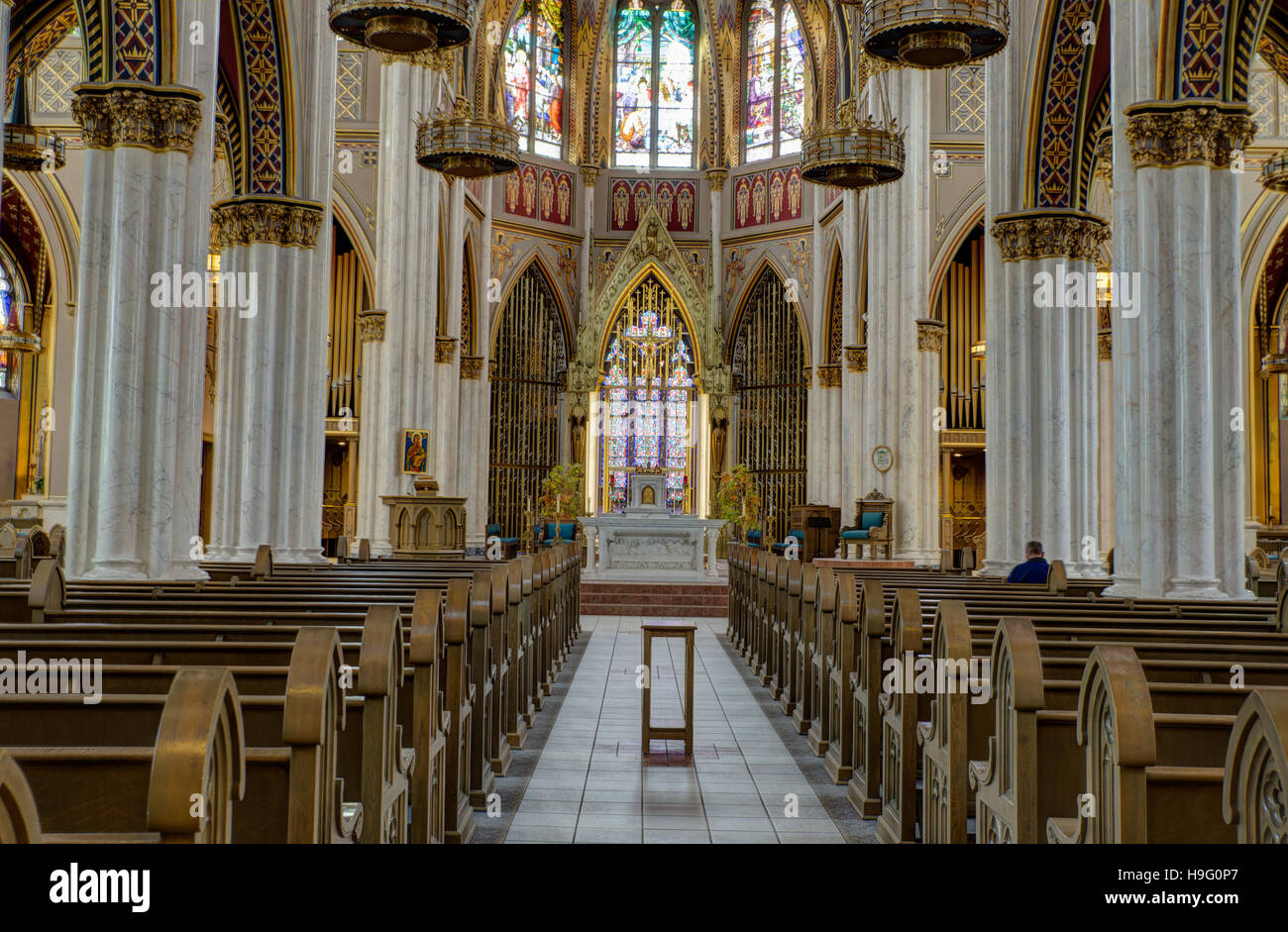 Saint Helena Cathedral located in Helena Montana Stock Photo - Alamy