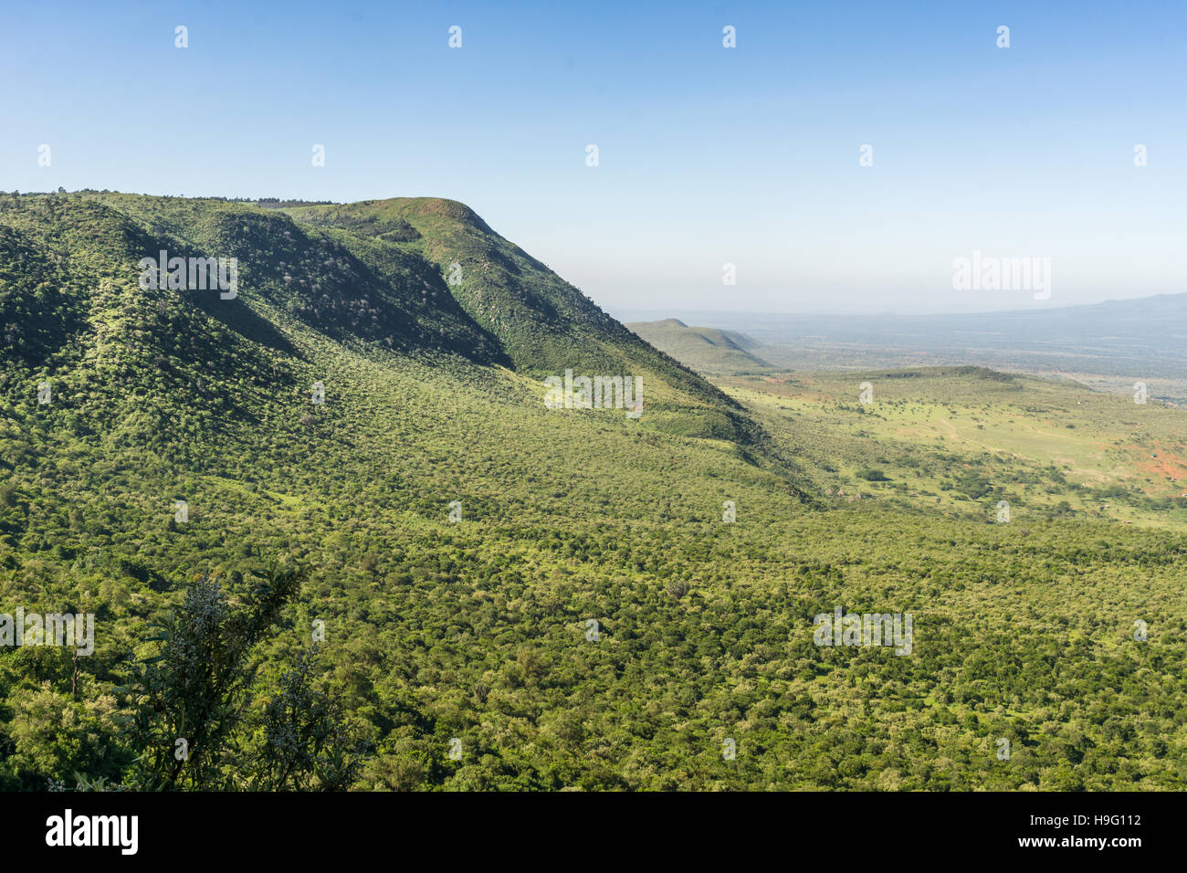 View of the Great Rift Valley from a viewpoint in Kenya Stock Photo - Alamy