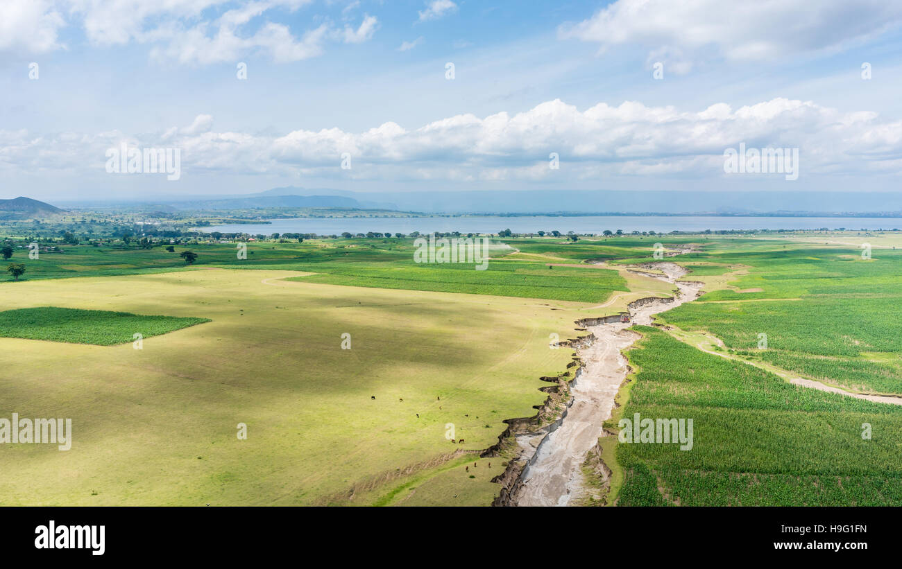 Aerial view of the landscapes of Hawassa, Ethiopia Stock Photo - Alamy