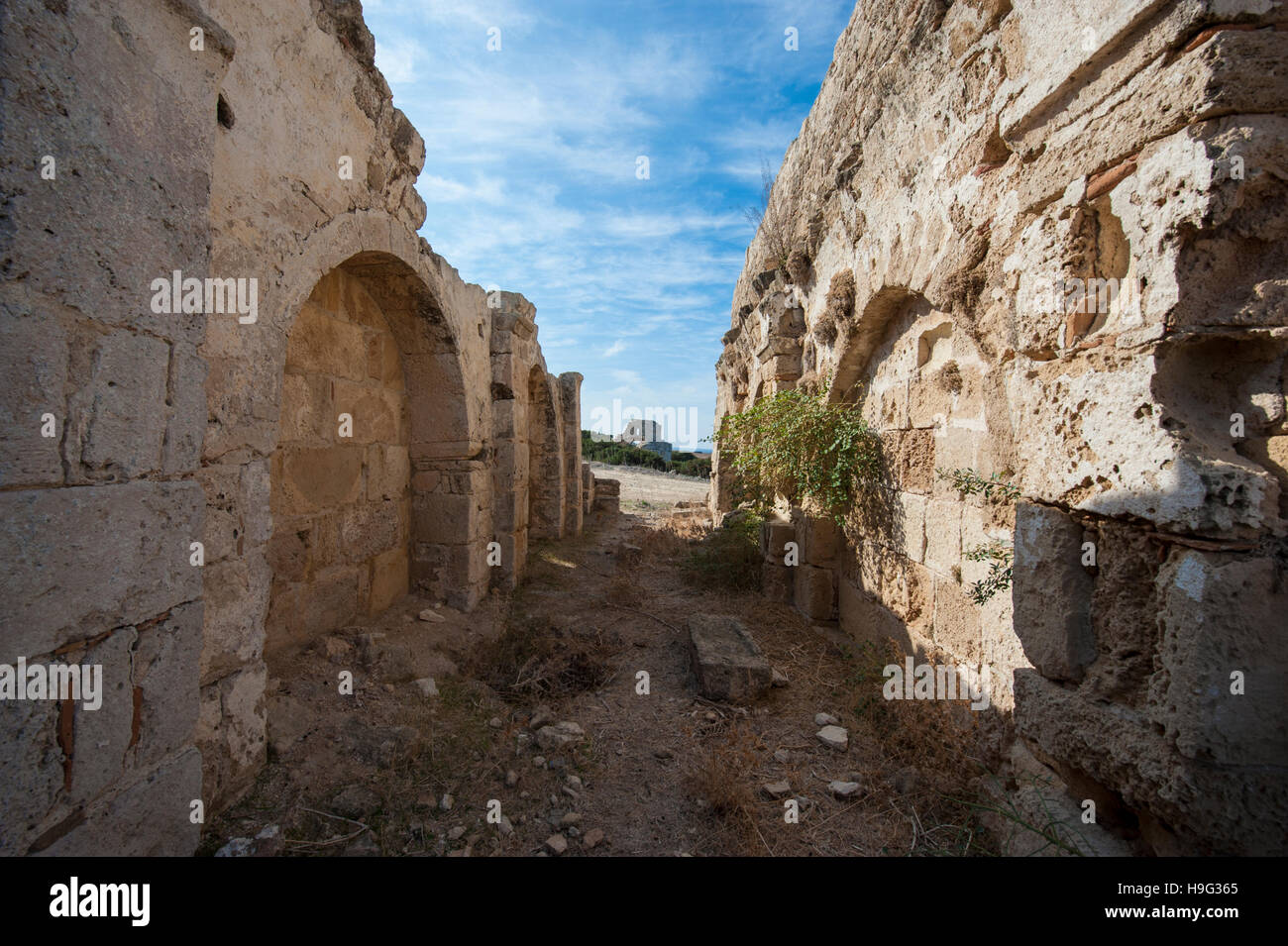 Church of Ayios Philon located on the northern side of the Karpass ...