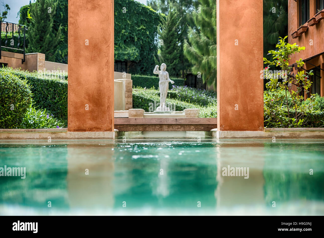 The Water Temple is a stone structure Stock Photo - Alamy