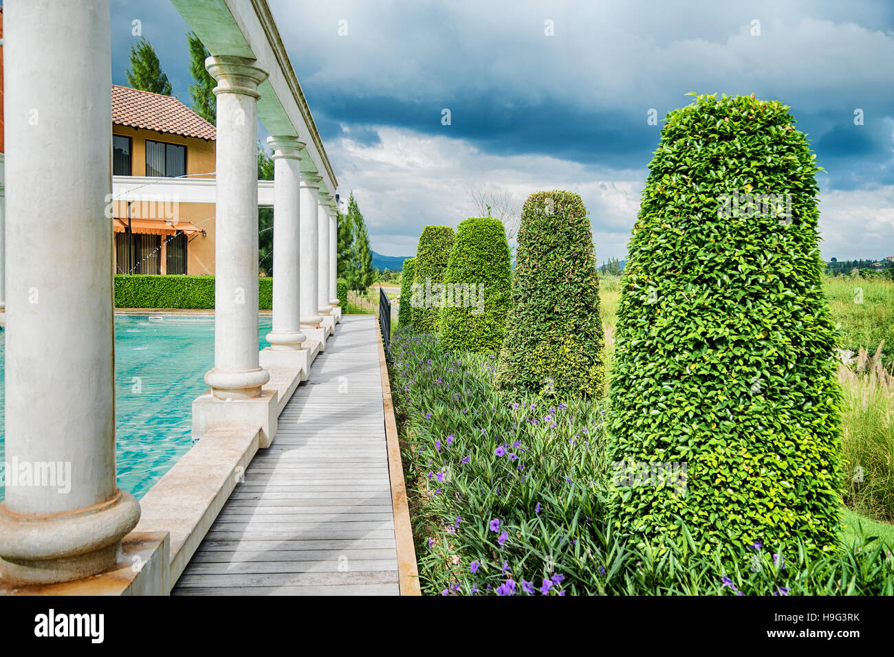 The Water Temple is a stone structure Stock Photo - Alamy