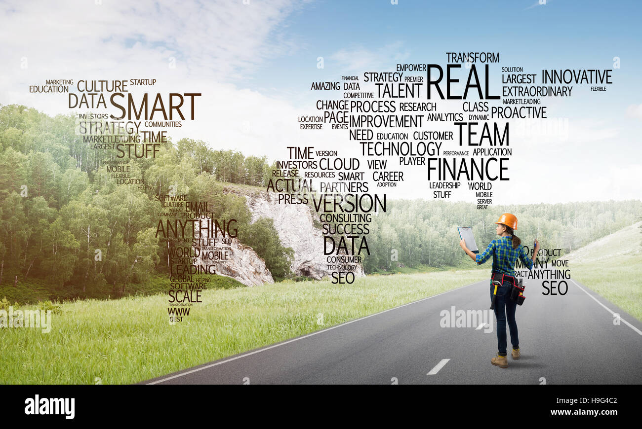 Roads connect the world Stock Photo - Alamy