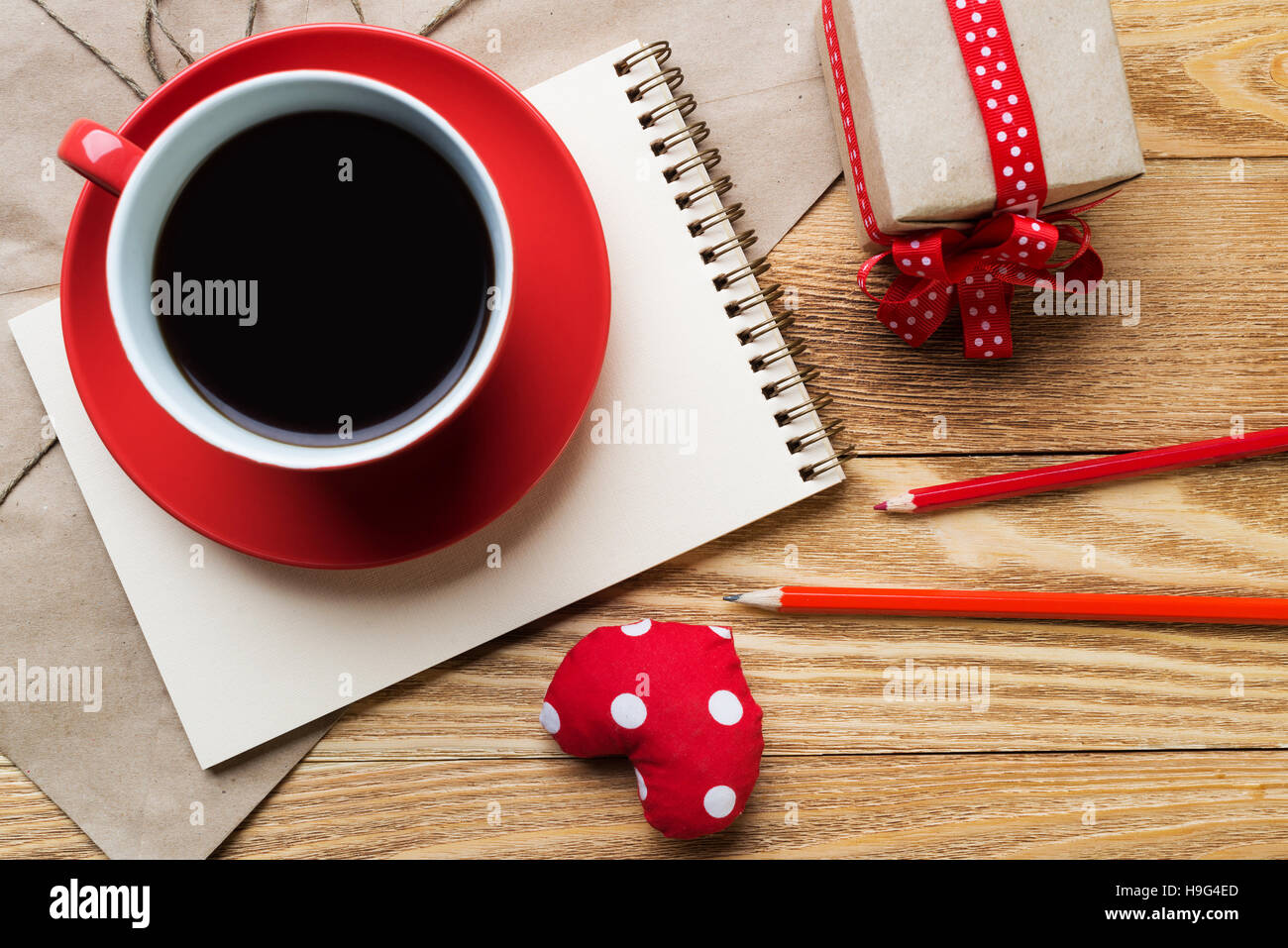 Writing love confession Stock Photo - Alamy