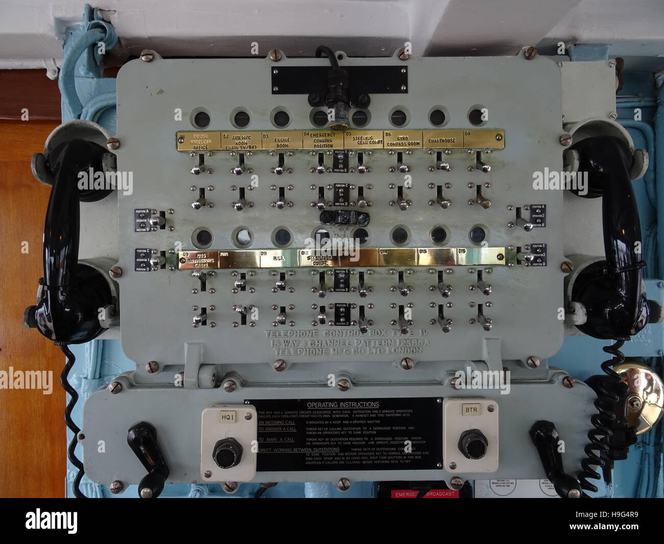 Ship control panel hi-res stock photography and images - Alamy