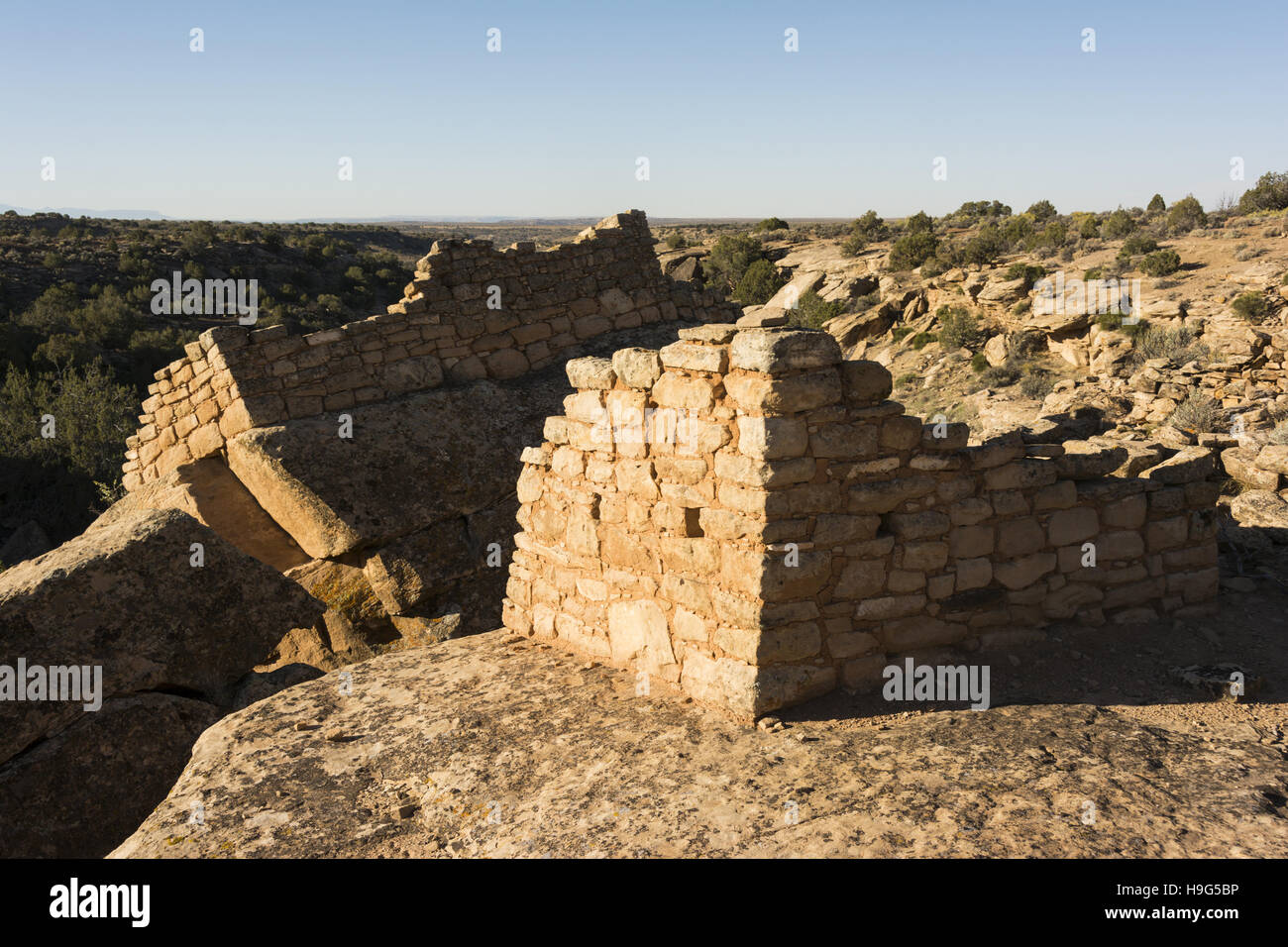 Utah, Hovenweep National Monument, Ancestral Puebloan ruins, Holly ...