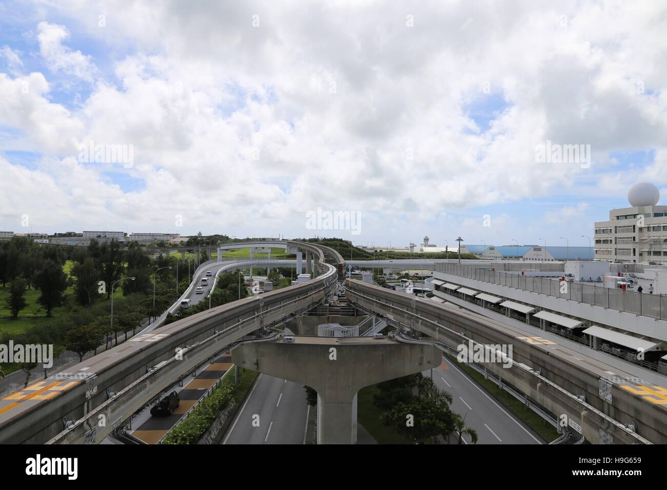 Okinawa monorail hi-res stock photography and images - Alamy
