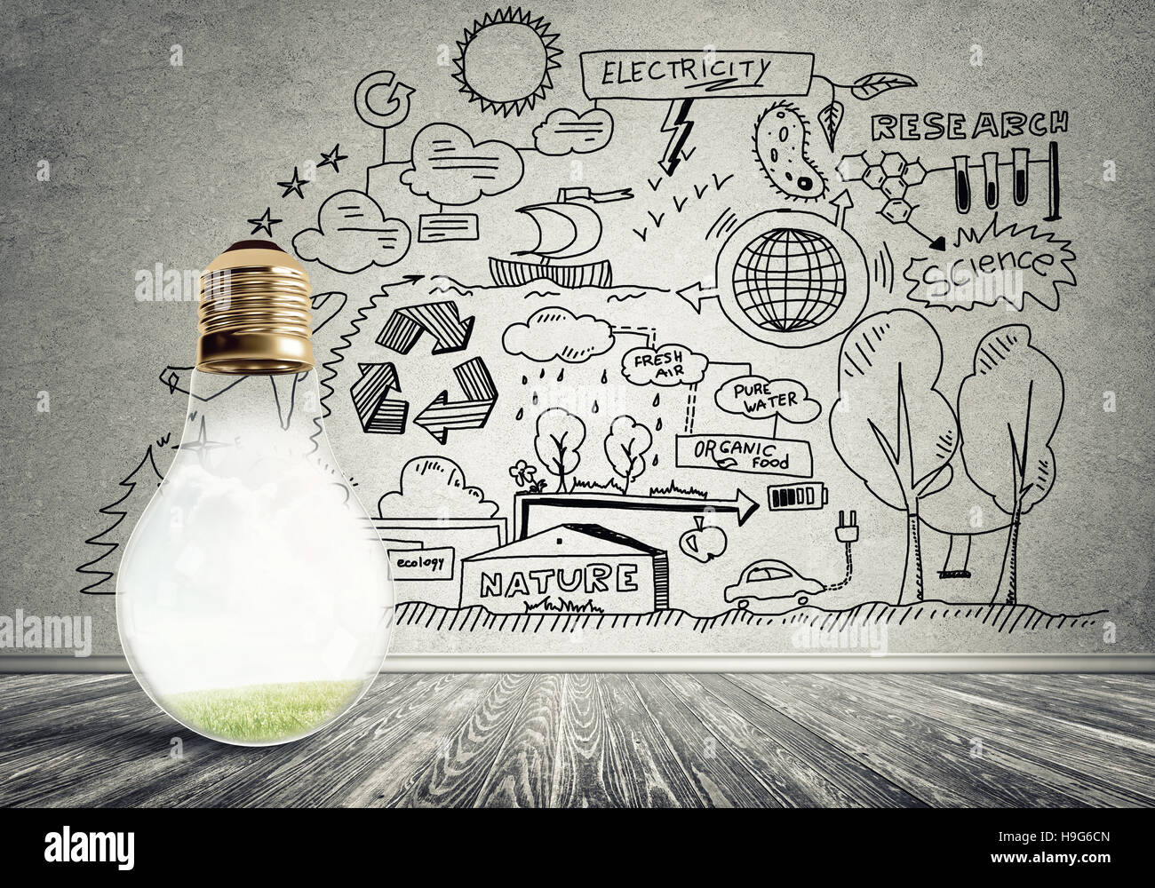 Environment question concept Stock Photo - Alamy