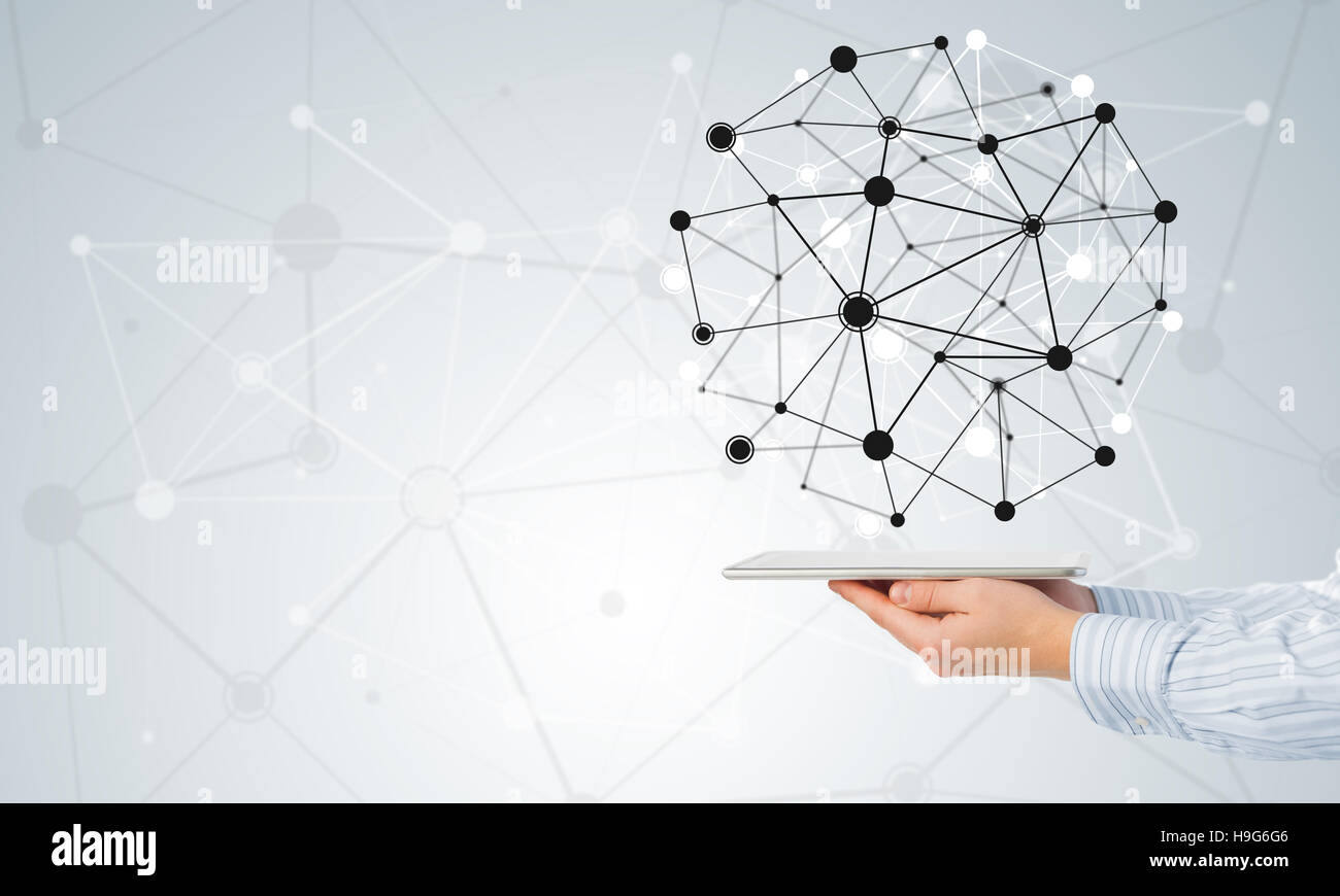 Wireless connection concept Stock Photo - Alamy