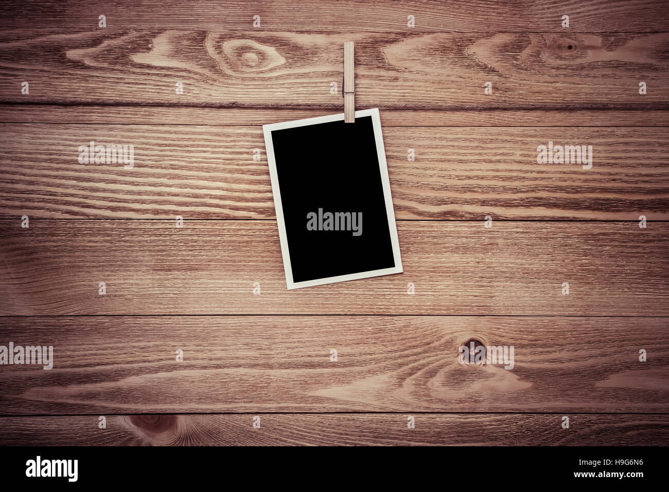 Black photo frame Stock Photo - Alamy