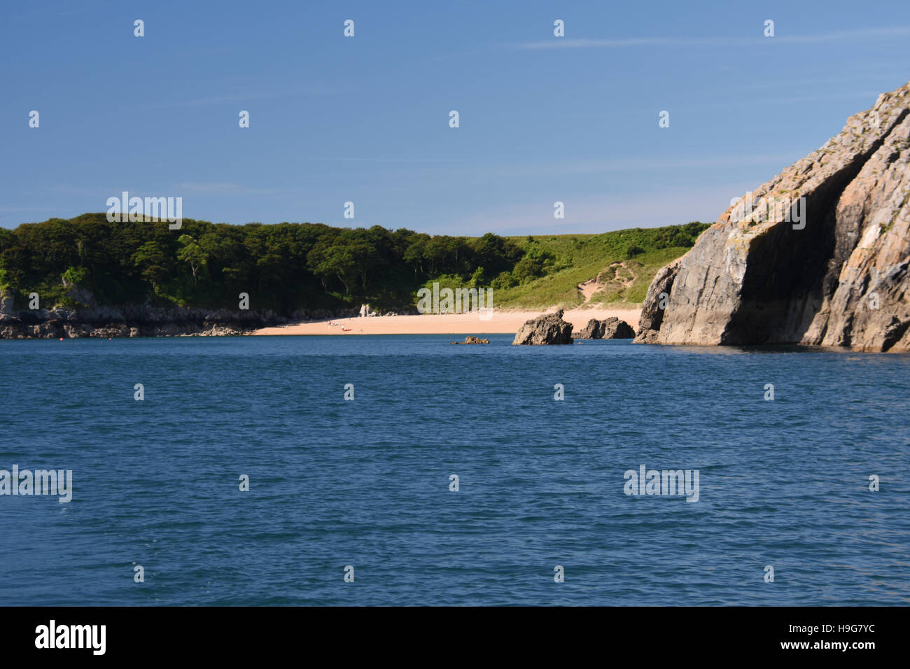 Watwick beach at the entrance to Milford Haven in the best beach in the ...