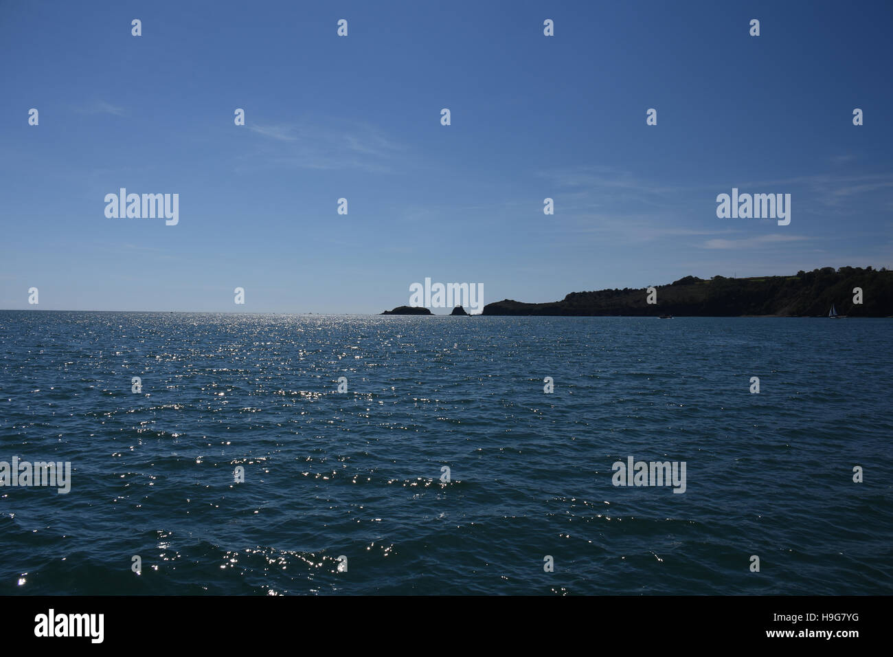 Monkstone Point between Saundersfoot and Tenby Stock Photo - Alamy