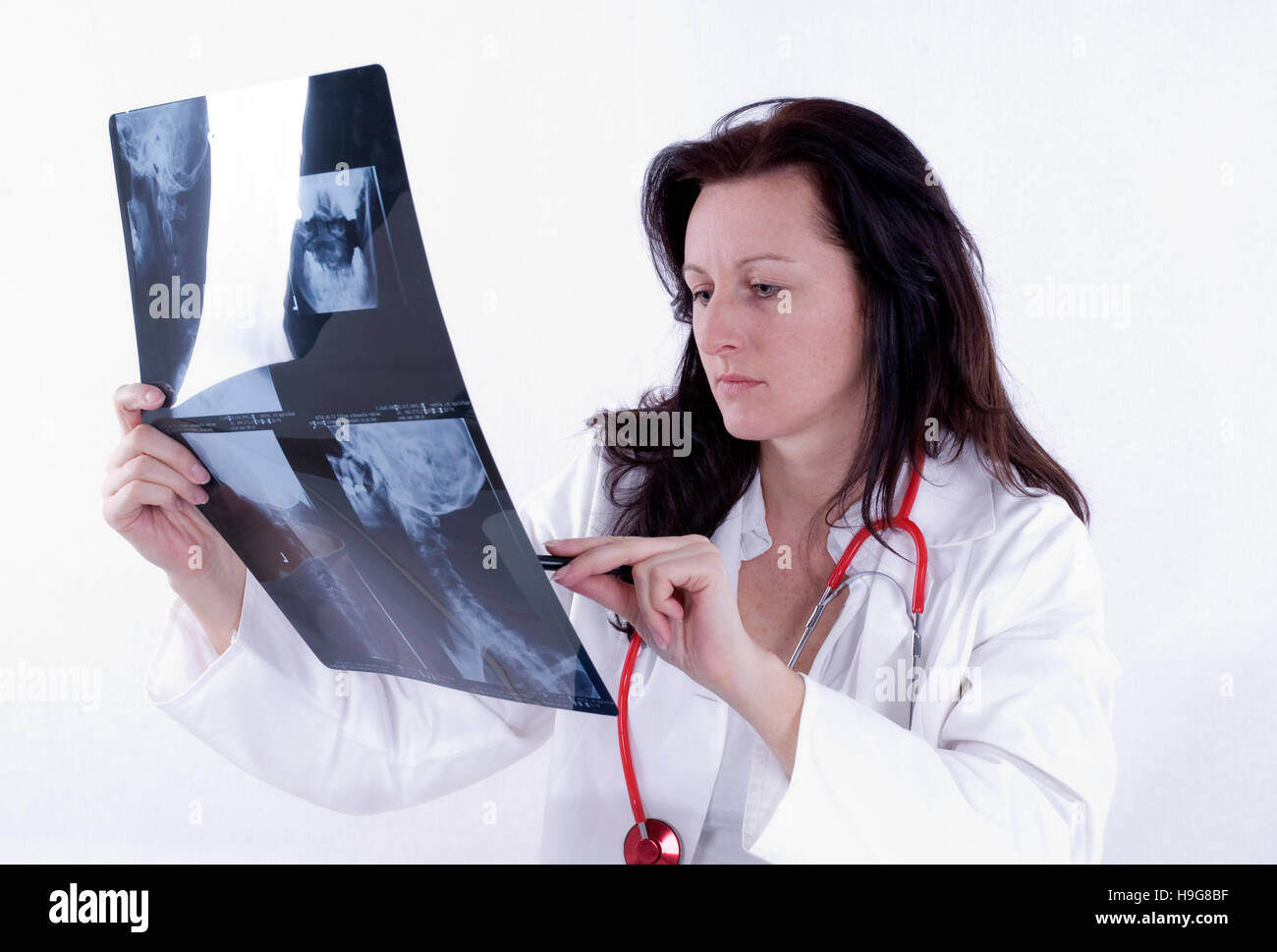 Doctor with an x-ray picture Stock Photo - Alamy