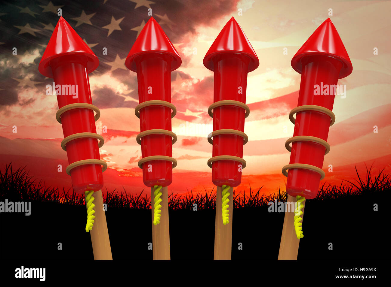 Rockets the united states america hi-res stock photography and images ...