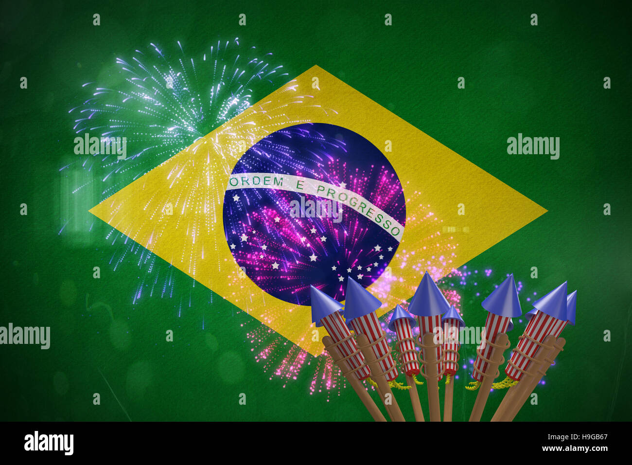 Fireworks brazil hi-res stock photography and images - Alamy