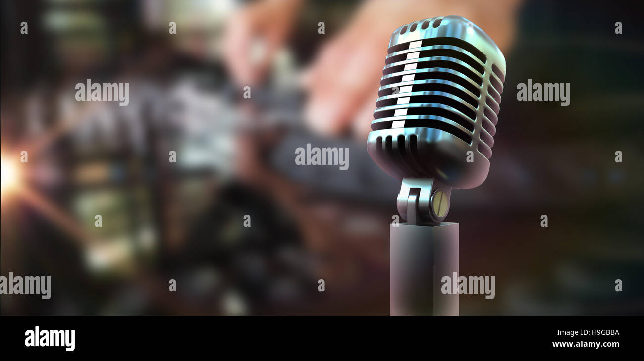 Human microphone hi-res stock photography and images - Alamy