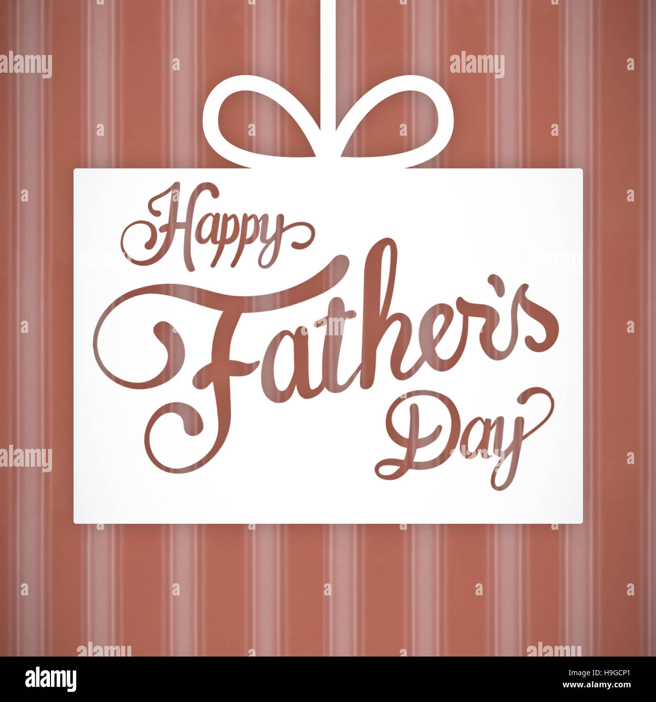 Composite image of fathers day greeting Stock Photo - Alamy