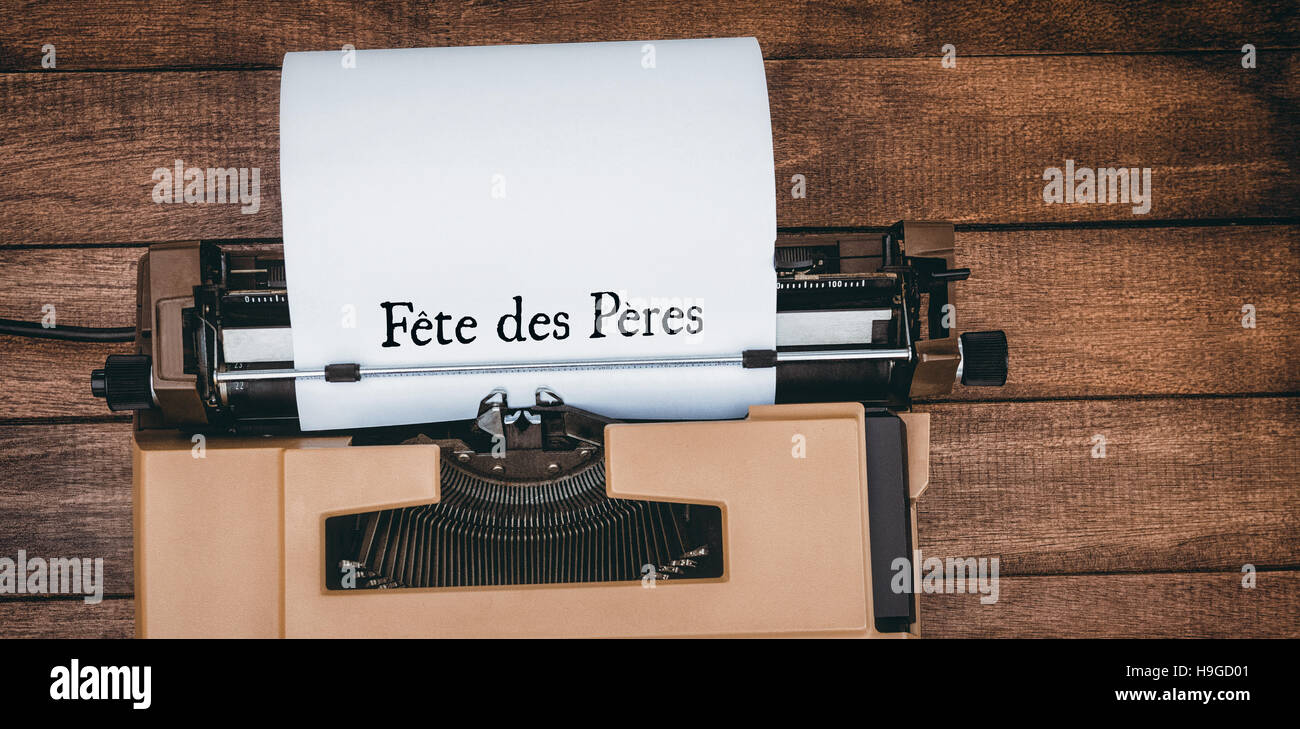Fete des peres hi-res stock photography and images - Alamy