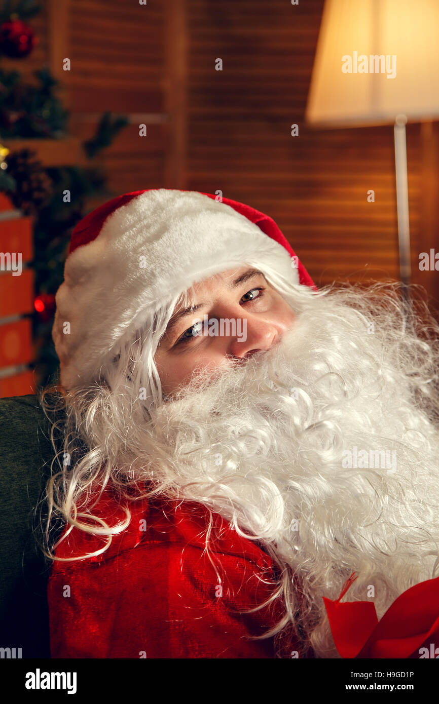 Real santa claus hi-res stock photography and images - Alamy