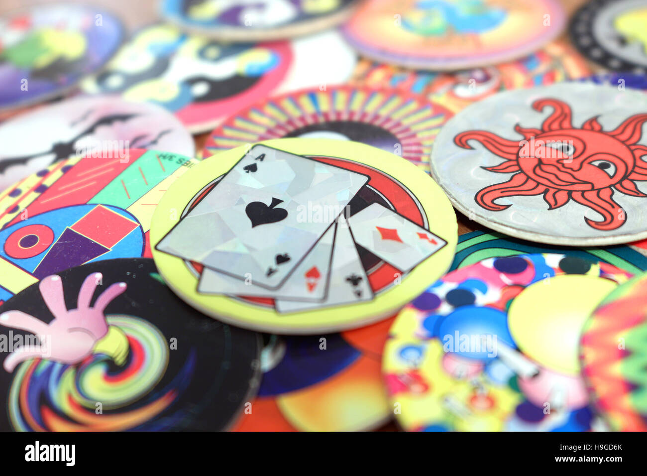 Pogs hi-res stock photography and images - Alamy