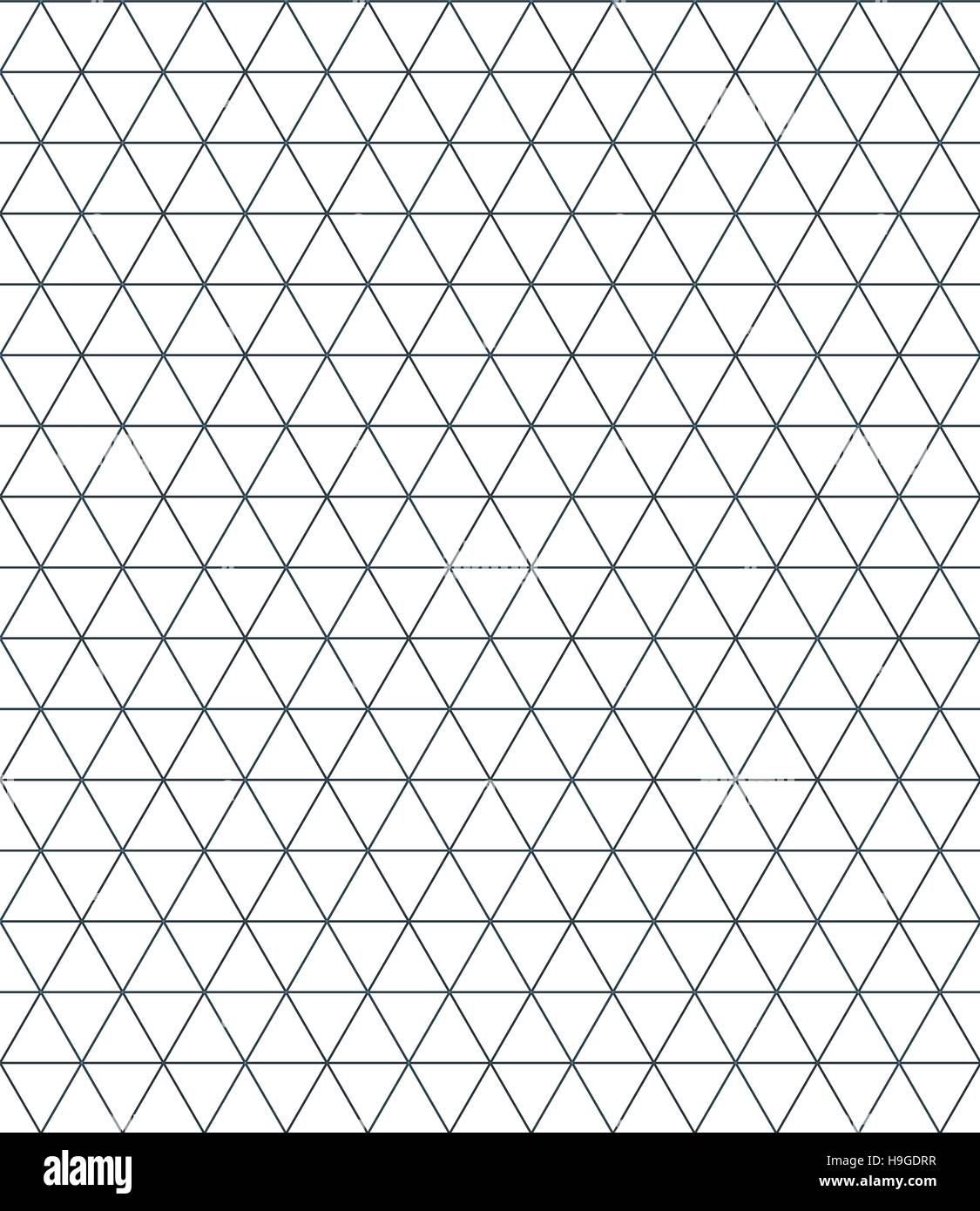 vector black monochrome triangles decorative seamless pattern isolated ...