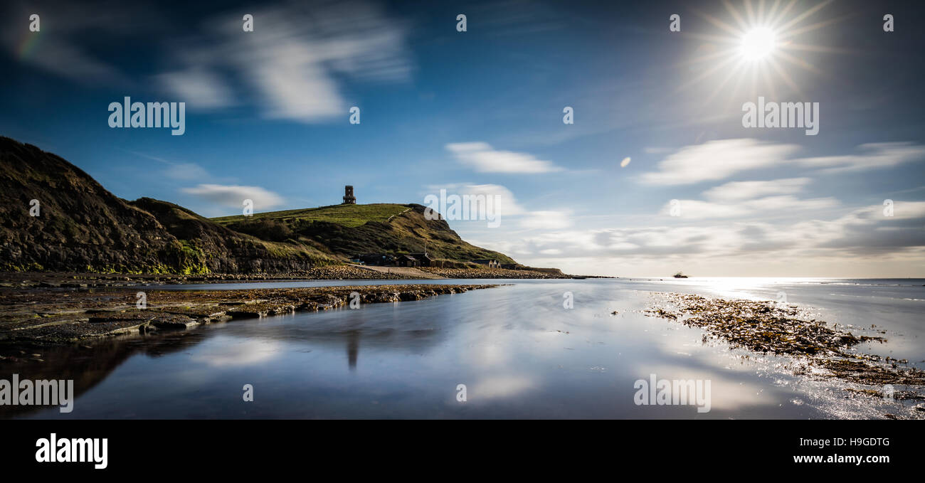 The Folly at Kimmeridge Bay Stock Photo - Alamy