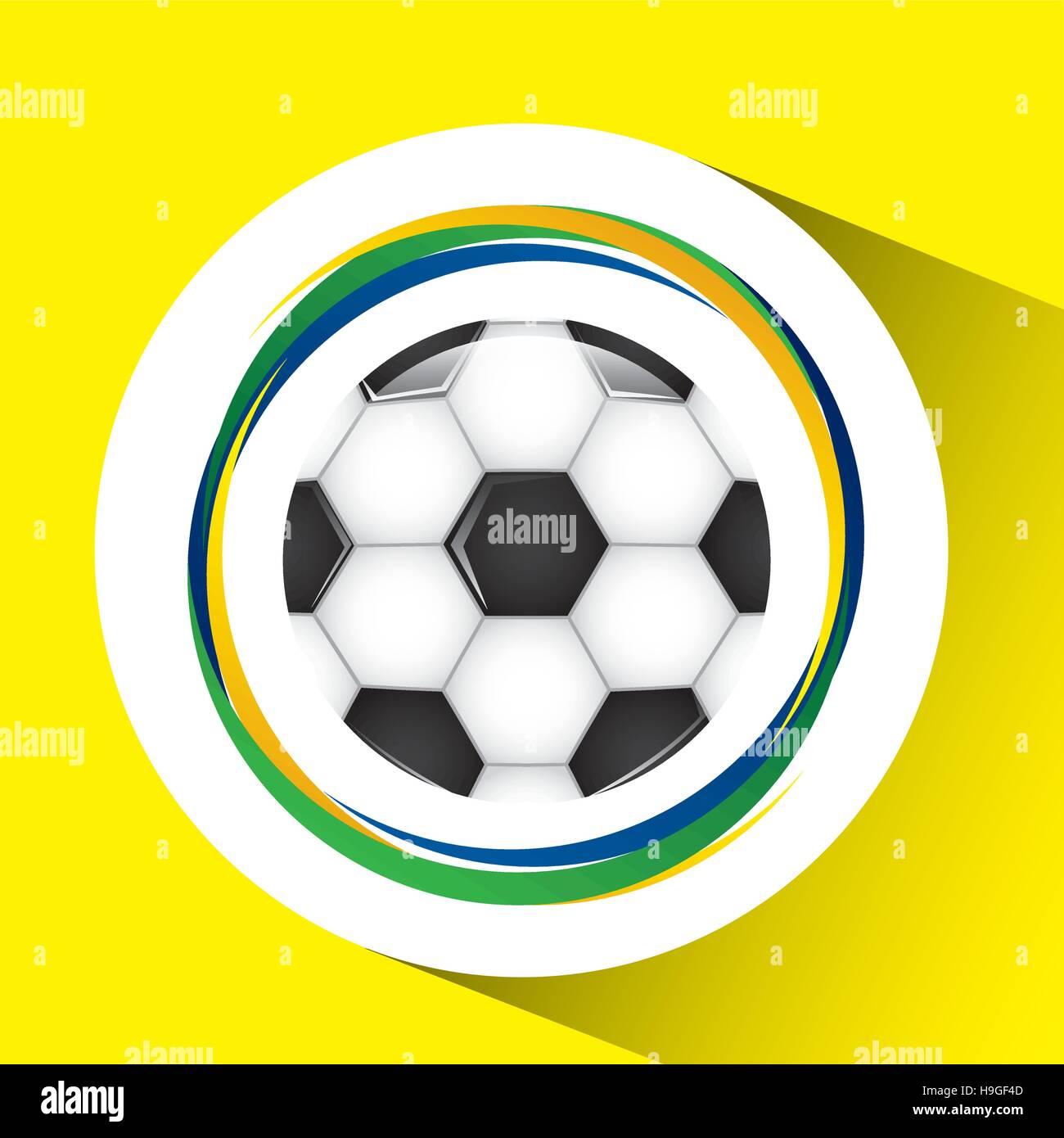 Brazil olympic football team Stock Vector Images - Alamy