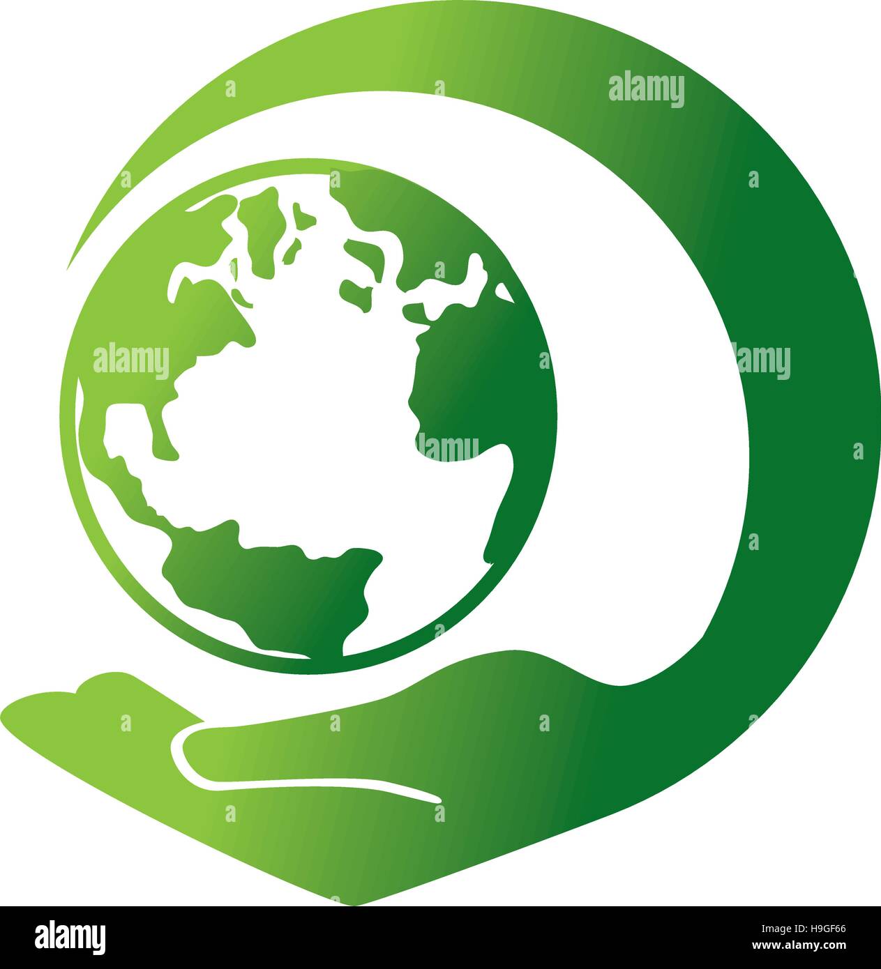 world planet ecology symbol vector illustration design Stock Vector ...