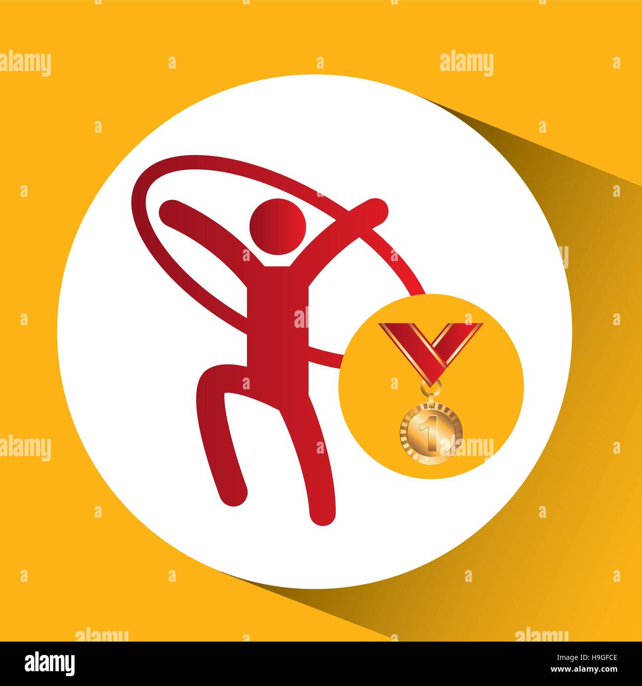 2016 olympics gymnastics Stock Vector Images - Alamy