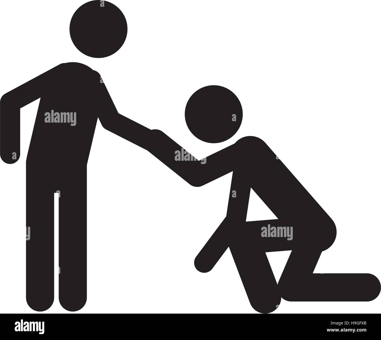 Pictogram couple icon. People person figure and human theme. Isolated ...