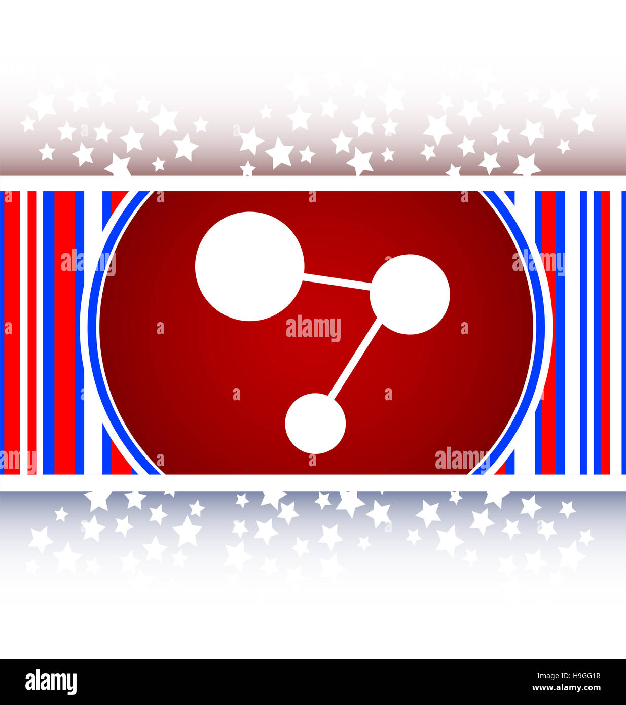 chemistry icon web button Stock Photo - Alamy