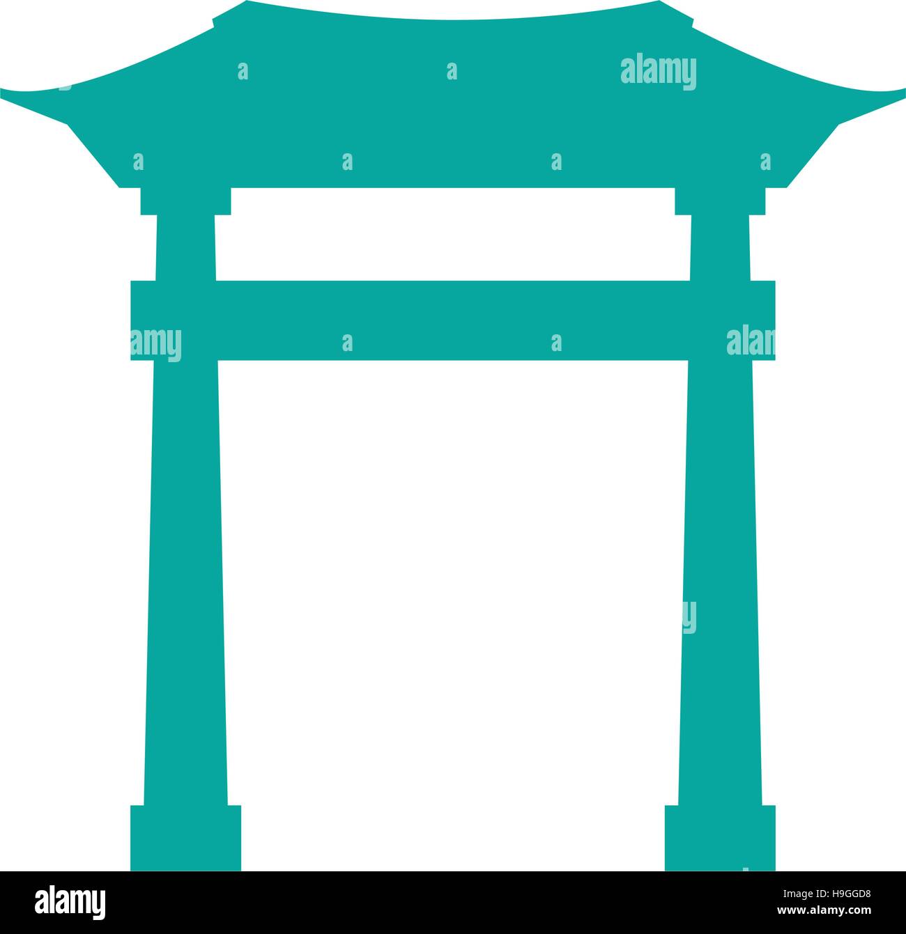 japanese building isolated icon vector illustration design Stock Vector ...