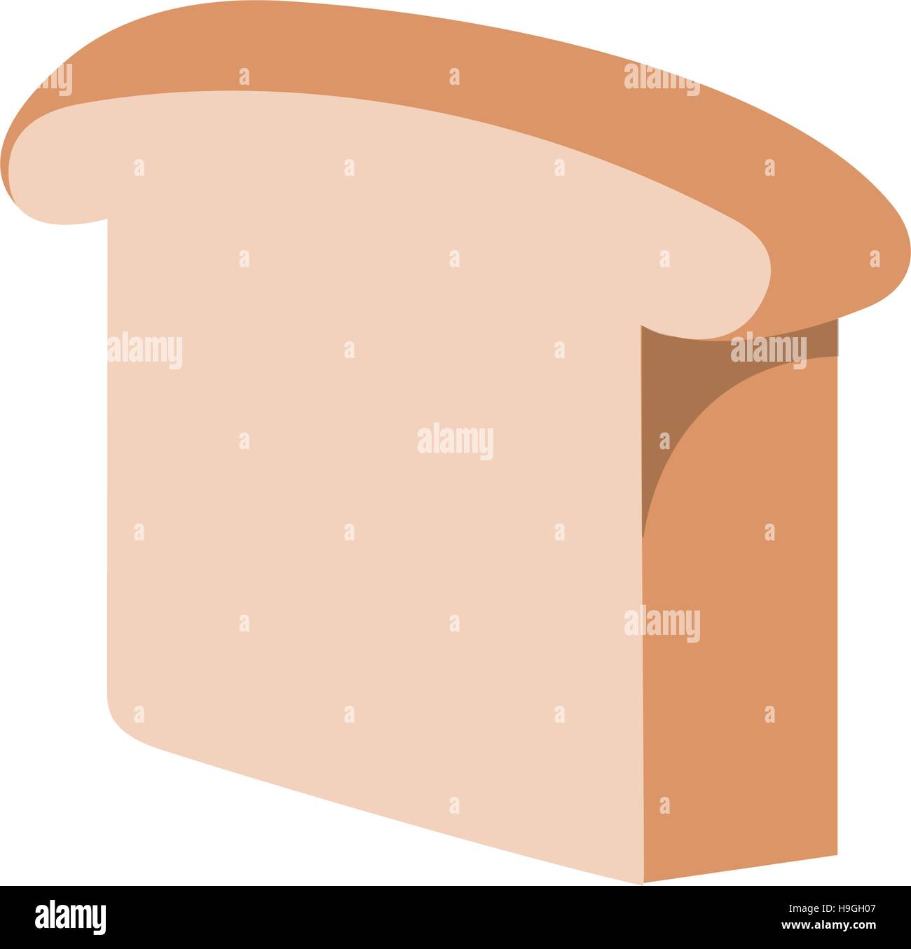 toast bread isolated icon vector illustration design Stock Vector Image ...