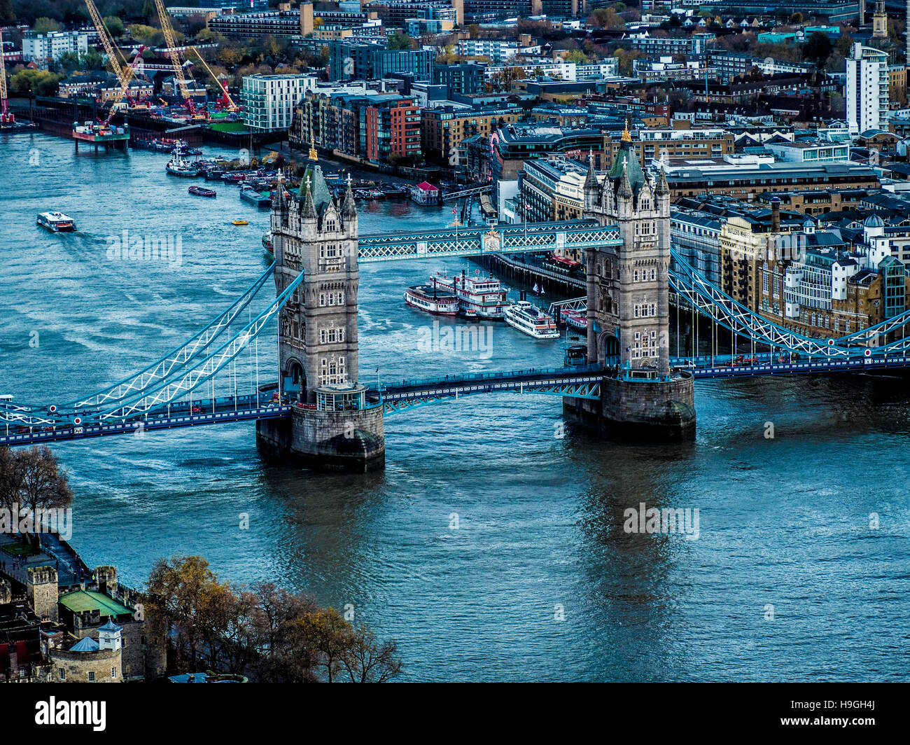 Tower Bridge over the river Thames, London, UK Stock Photo - Alamy