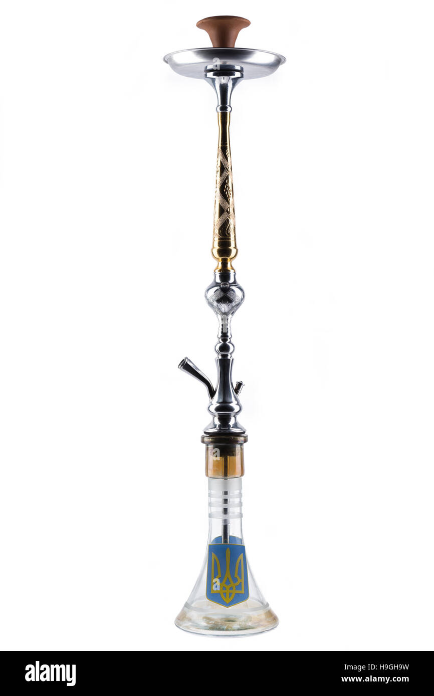Classic hookah isolated Stock Photo - Alamy
