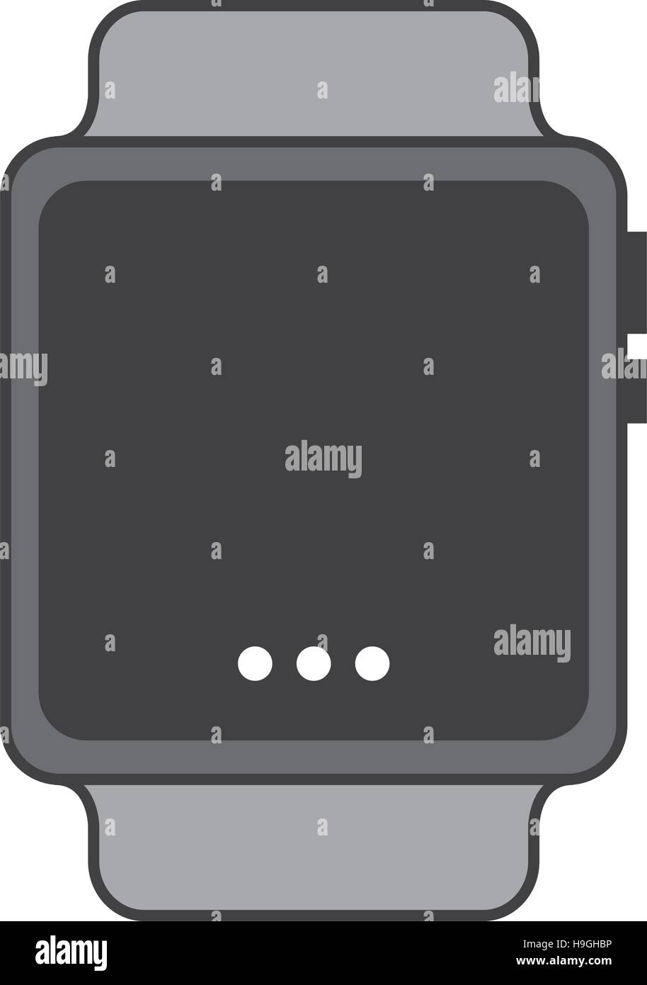 smartwatch device isolated icon vector illustration design Stock Vector ...