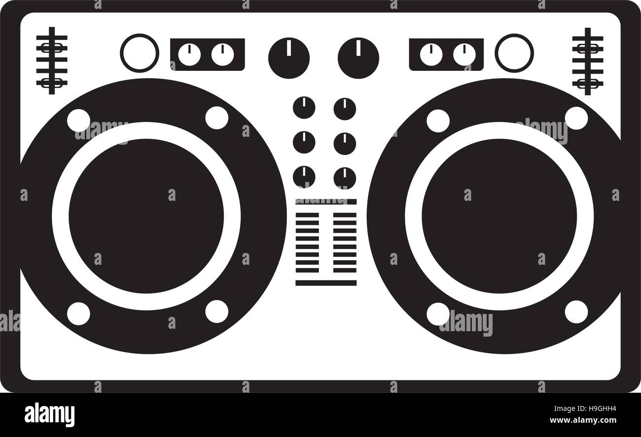 audio console professional icon vector illustration design Stock Vector ...