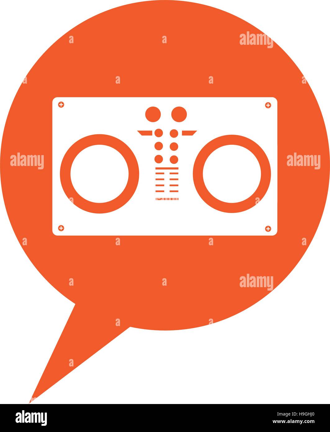 audio console professional icon vector illustration design Stock Vector ...