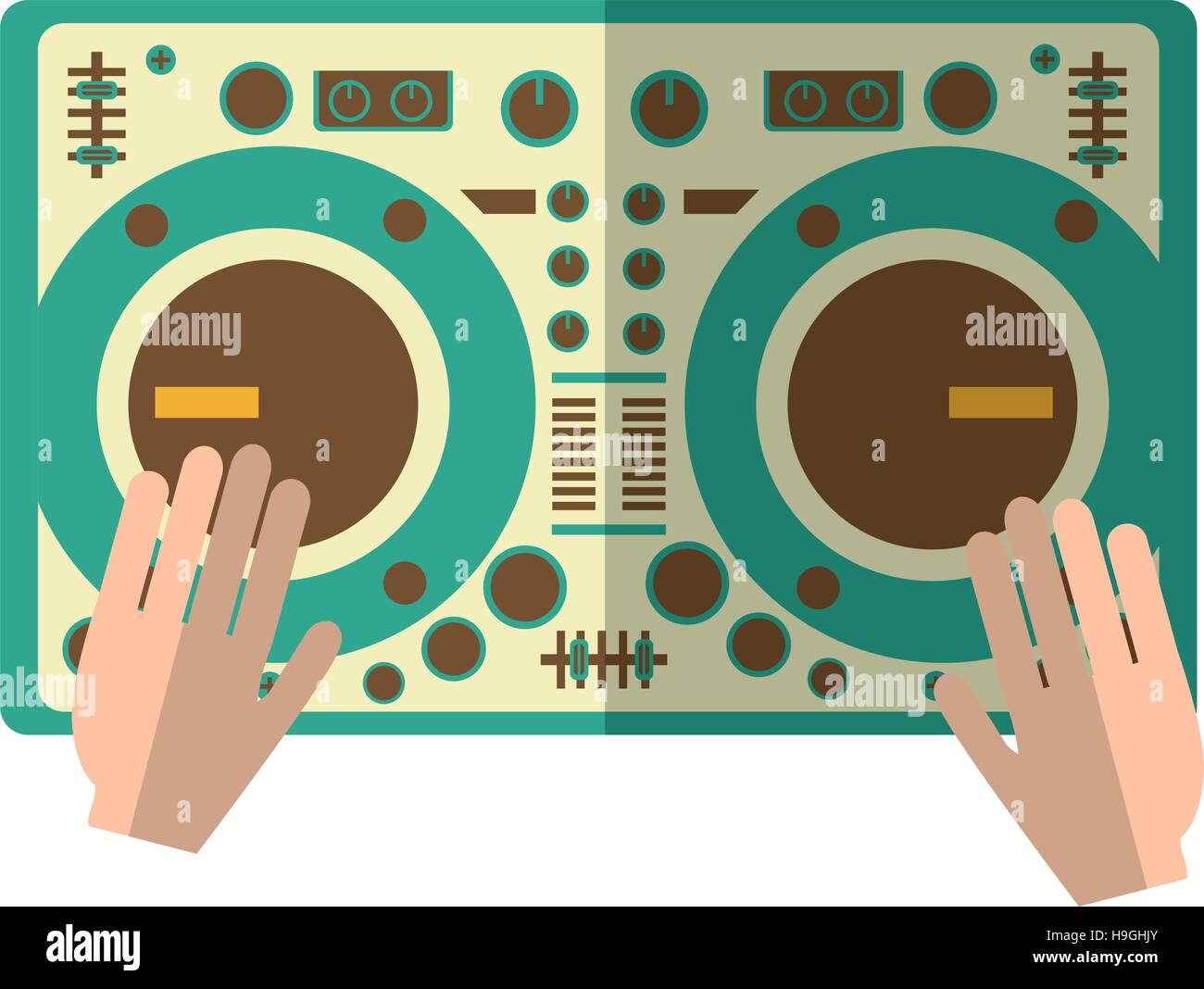 audio console professional icon vector illustration design Stock Vector ...