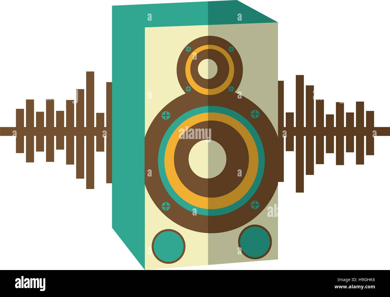 speaker audio device icon vector illustration design Stock Vector Image ...