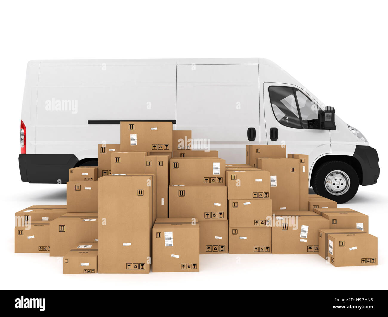 Shipping distribution Cut Out Stock Images & Pictures - Alamy