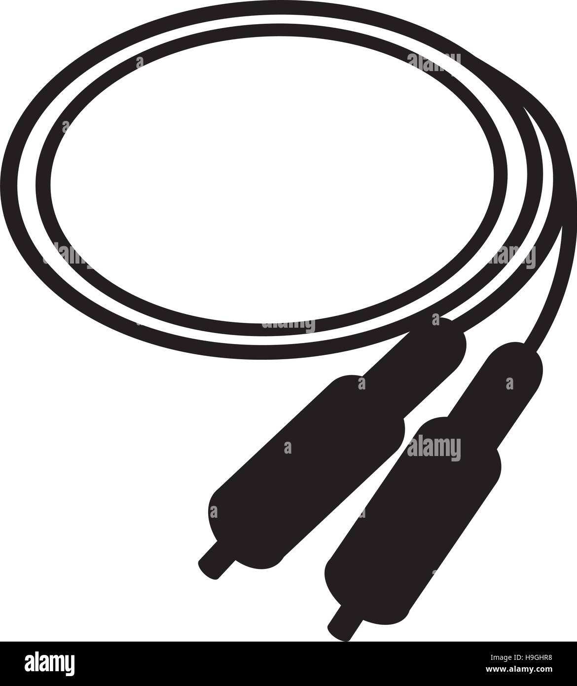 audio plug connector icon vector illustration design Stock Vector Image ...