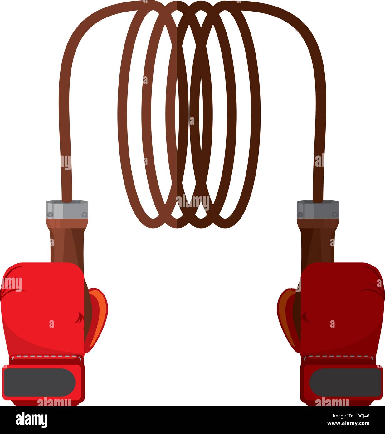 boxing rope isolated icon Stock Vector Image & Art - Alamy