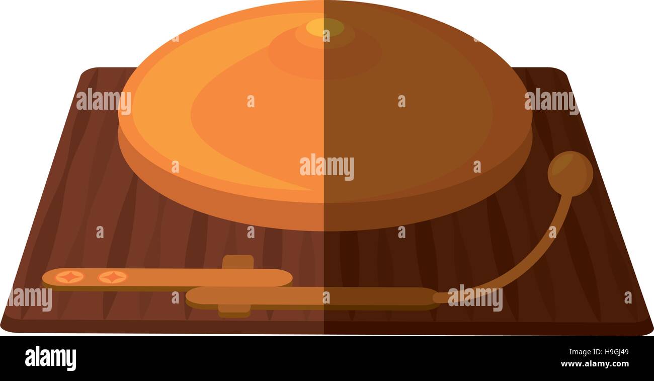 boxing bell isolated icon Stock Vector Image & Art - Alamy