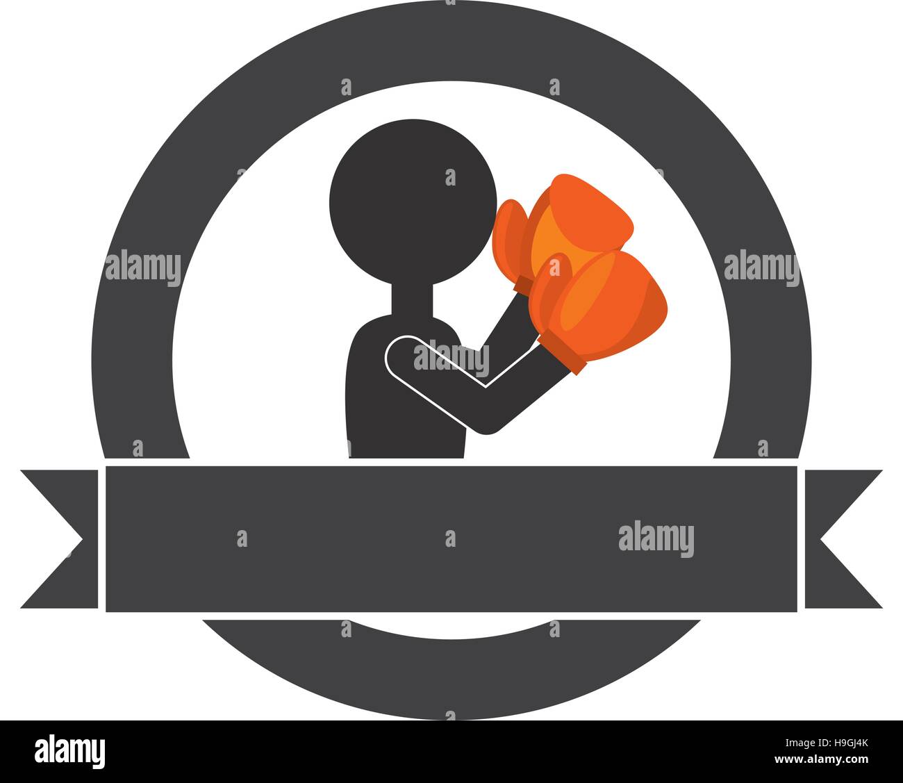 professional boxer avatar isolated icon Stock Vector Image & Art - Alamy