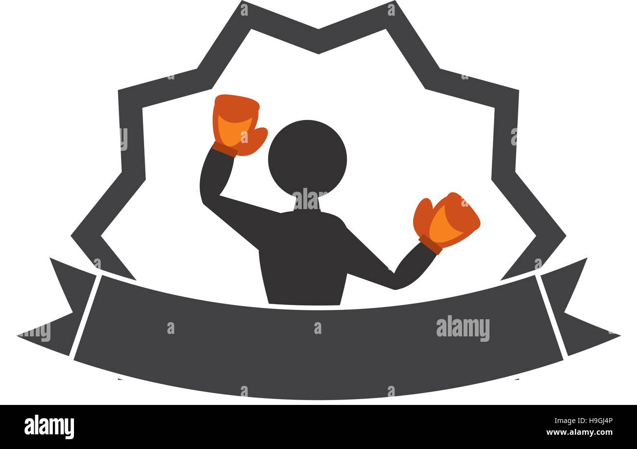 professional boxer avatar isolated icon Stock Vector Image & Art - Alamy
