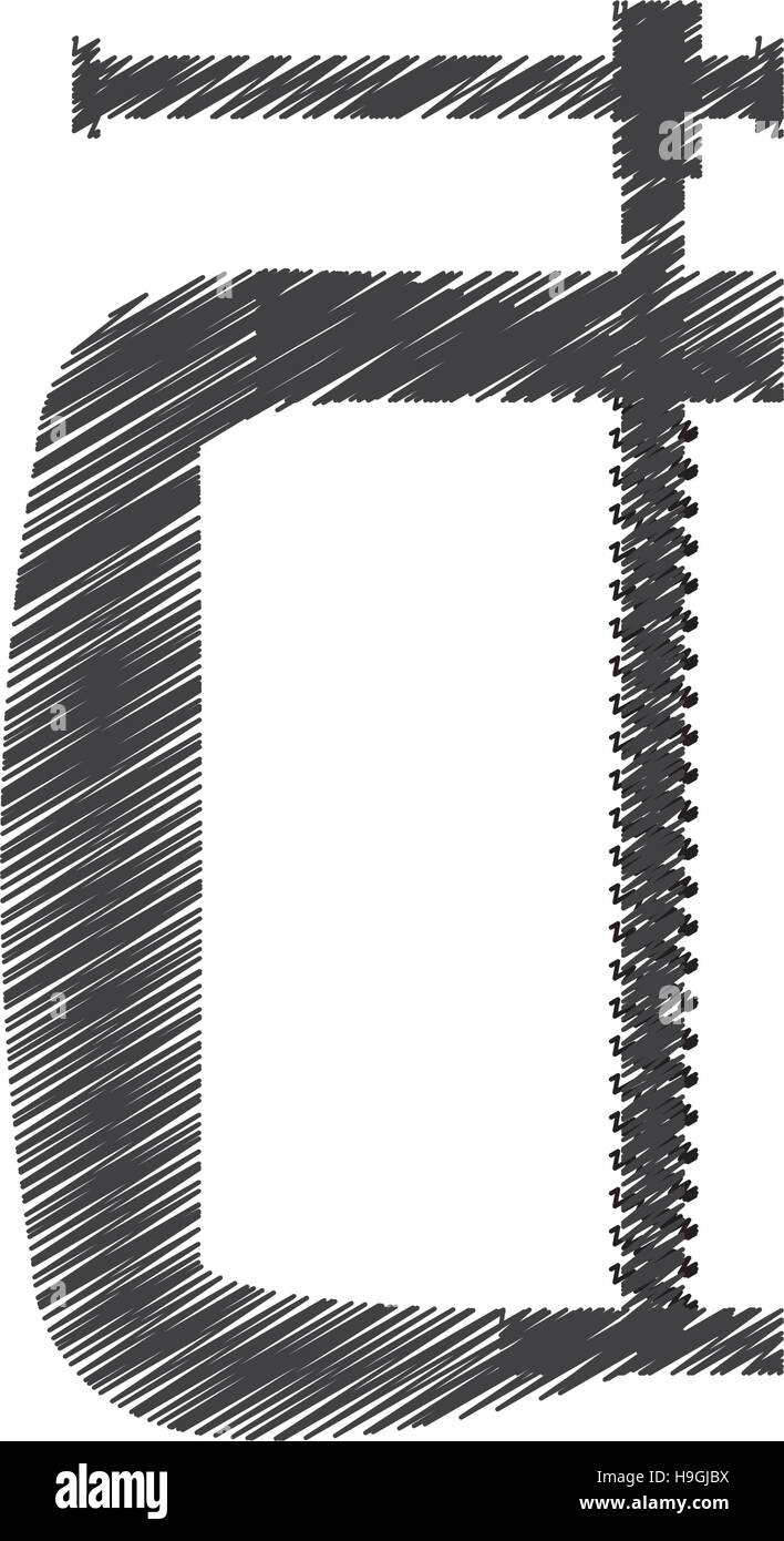 press tool isolated icon Stock Vector Image & Art - Alamy